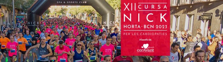 Carrera Nick Horta Barcelona por las cardiopatías - AACIC